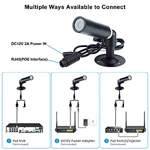 PEGATISAN 3MP POE CCTV Camera 3.6MM Lens Pinhole IP Camera Poe Micro Camera P2P Remote View CCTV Video Cam 25fps H.265