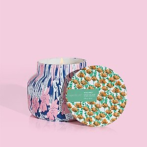 Capri Blue Volcano Candle - Pattern Play Signature Glass Jar Candle - Luxury Candle - Long Lasting Candles - Tropical Fruits & Sugared Citrus Scented Candle - Decorative Candles for Home Decor (19 oz)