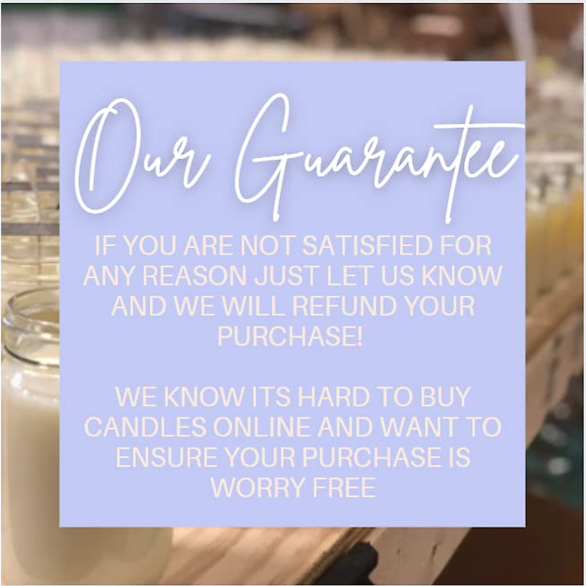 Nika's Home Fresh Cut Flowers Soy Candle 12oz Mason Jar Non-Toxic White Soy Handmade, Long Burning 50-60 Hours Highly Scented All Natural, Clean Burning Candle Gift Décor