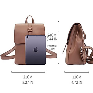 PS PETITE SIMONE Mini Backpack for Women Leather Small Backpack Purse for Women