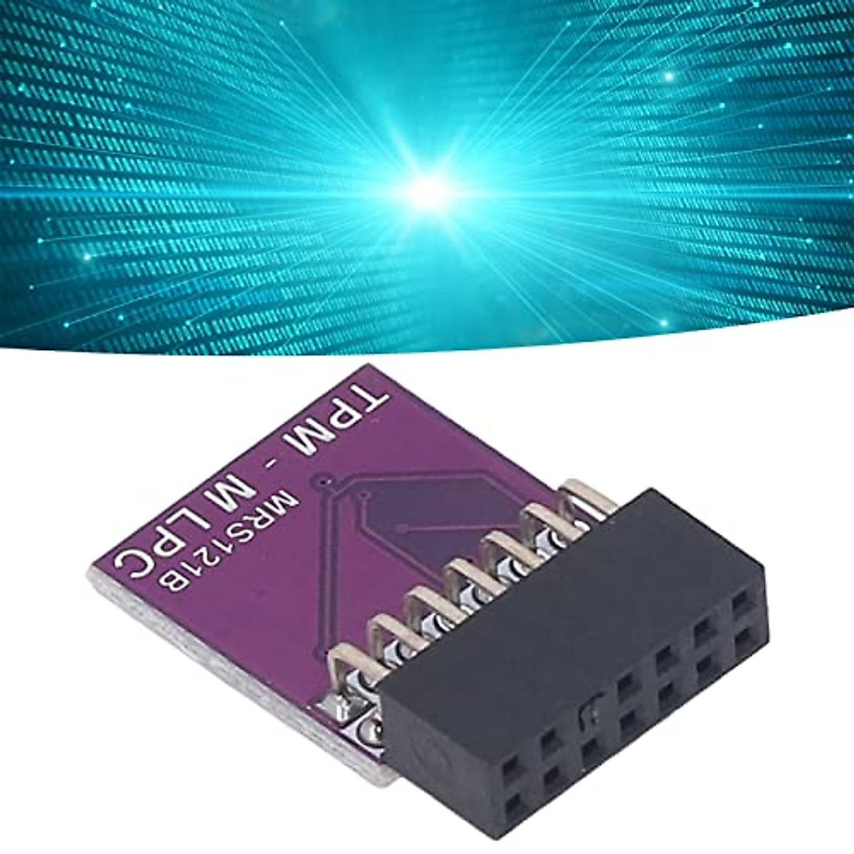 Encryption Module, Electronic Component Wide Compatibility Good Match LPC TPM 2.0 Module Easy Installation for Device