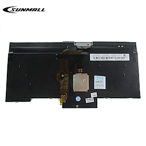 SUNMALL Keyboard Replacement with Pointer and Backlit Compatible with Lenovo IBM ThinkPad T430 T430S T430I X230 X230T X230I T530 W530 Laptop (Not Fit T430U X230S)