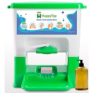 HappyTap Portable Sink - Hand Washing for Schools & Daycares (1, Extended tap handle)