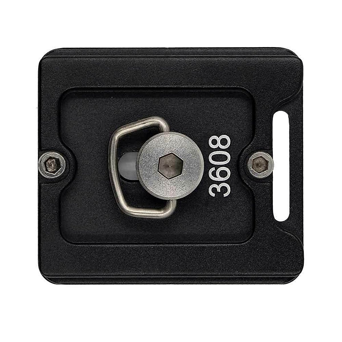 ProMaster Quick Release Plate for XC-M Tripods and Ball Heads - Black - Convenient and Secure Camera Mounting Solution, (Model 3608)