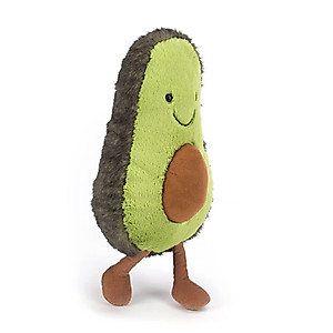 Jellycat Amuseables Avocado Stuffed Toy, Medium 12 inches | Vegetable Plush | Fun Gift Idea