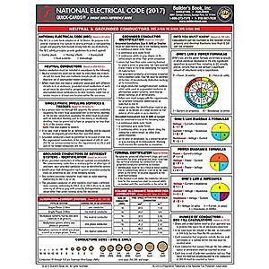 2017 National Electrical Code NEC Quick-Card