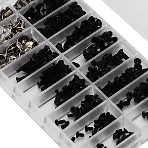 Micro Repair Screws, Computer Screw Kit M2 M2.5 M3 Multiple Sizes for Electronic Product Maintain