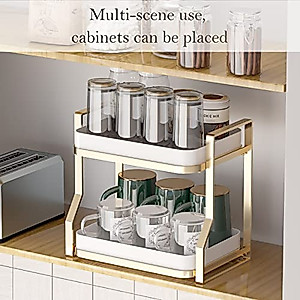 COVAODQ Mug Holder Coffee Cup Holder Bathroom Organizer Countertop Modern Counter Standing Rack Cosmetic Holder