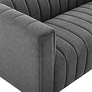 Modway Reflection Sofas, Charcoal
