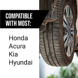 Mission Automotive 8-Pack of Rotor Screws for Brake Discs - Universal Fit for Honda, Acura, Hyundai and Kia Models - Stainless Steel Retaining Screws for Front and Rear