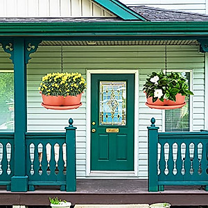 RooTrimmer Stackable Planter, Vertical Garden Planter, Strawberry Planter, Indoor/Outdoor Planters, 5 Tier Garden Tower, Herb Planter for Growing Vegetables and Succulents (Bick Red)