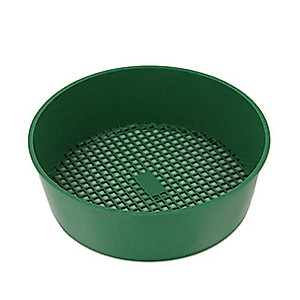 Garden Potting Riddle Garden Soil Sifter Garden soil sieve Sieve Plastic Riddle Soil Sieve Mesh Screen Gardening Seedling mesh garden sieve Tool compost sieve Soil Filter Soil Filter