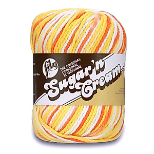 Lily Sugar 'n Cream Yarn - 100% Cotton - Assortment (Daffodil)
