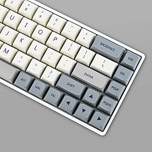 Guffercty kred XDA Profile Keycaps 137 PBT Key Retro Cap Cover Set Dye Sublimation for Cherry Mx Switch Mechanical Keyboard (XDA/Enlightenment)