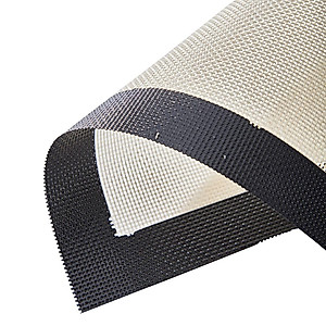 de Buyer AIRMAT Perforated Silicone Baking Mat - 15.75” x 11.8” - Perfect for Bread, Tarts, Croissants & Choux Paste - Easy to Clean