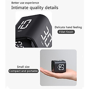 Teknoluzor Digital Cube Pomodoro Timer Productivity Timer kitchen Timer Desk Timer 5/10/30/60min & Custom Countdown, Vibration & Adjustable Sound Alarm,for Task Work Cooking ADHD Kids Studying (White)