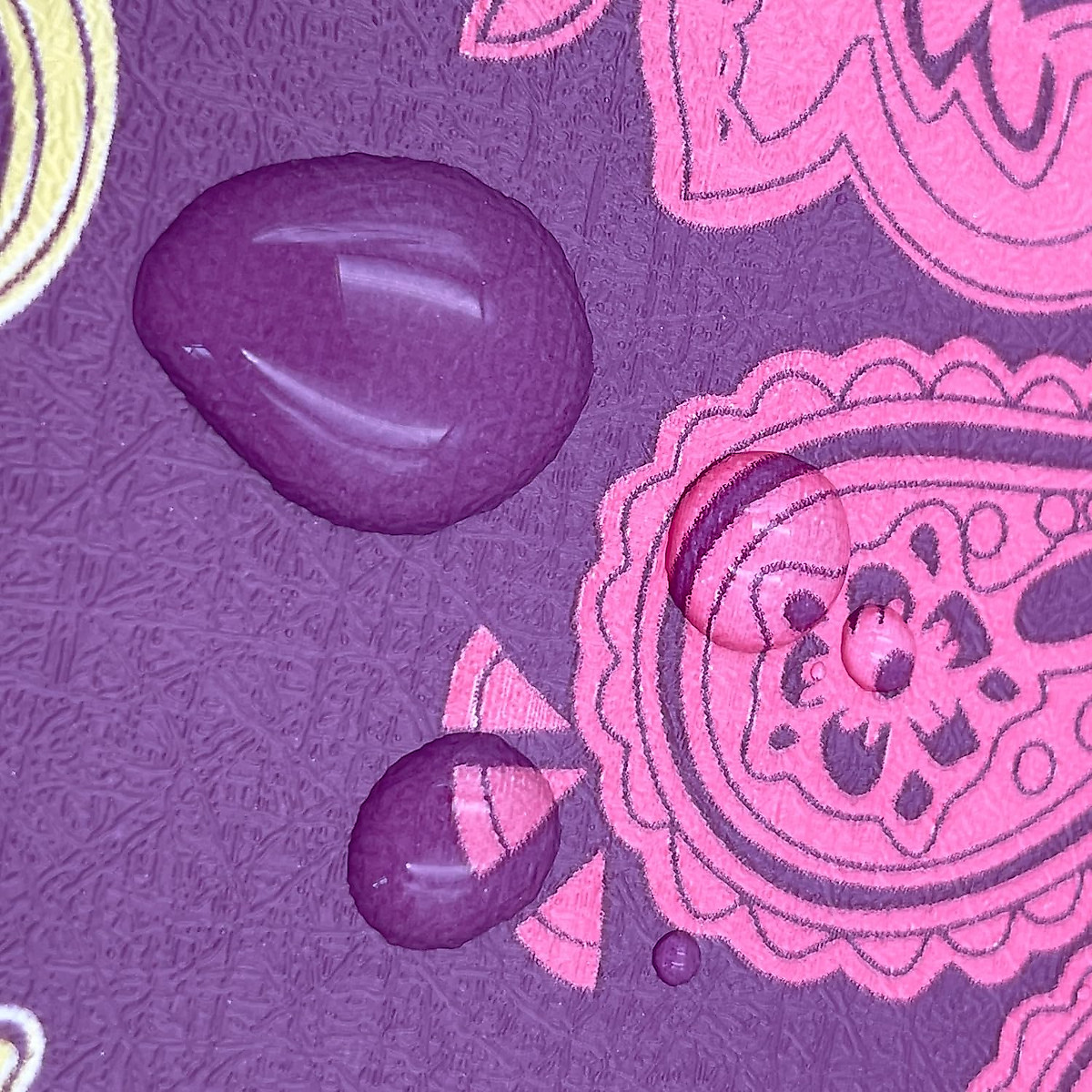 SimpleLife4U Luxury Purple Damask Removable PVC Shelf Drawer Liner Home Decor 17x118 Inch