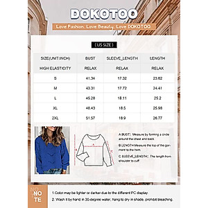 Dokotoo Womens Ladies Cute Fashion Casual Loose Winter Fall 2023 Color Block Hollow Out Chunky Cable Knit V Neck Long Sleeve Sweaters Pullover Dusty Blue Large