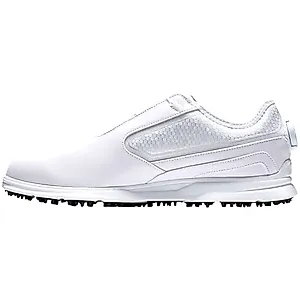 FootJoy Men's Superlites XP BOA Previous Season Style Golf Shoe, White/White, 10.5