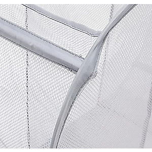 Whitmor Pop & Fold Laundry Sorter, Paloma Gray