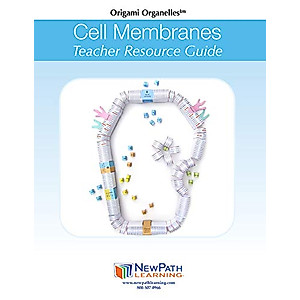 NewPath Learning Cell Membranes 3-D Model Making Kit, Set/5 Full-Color, Paper Model Templates & Teacher Guide (24-7711)