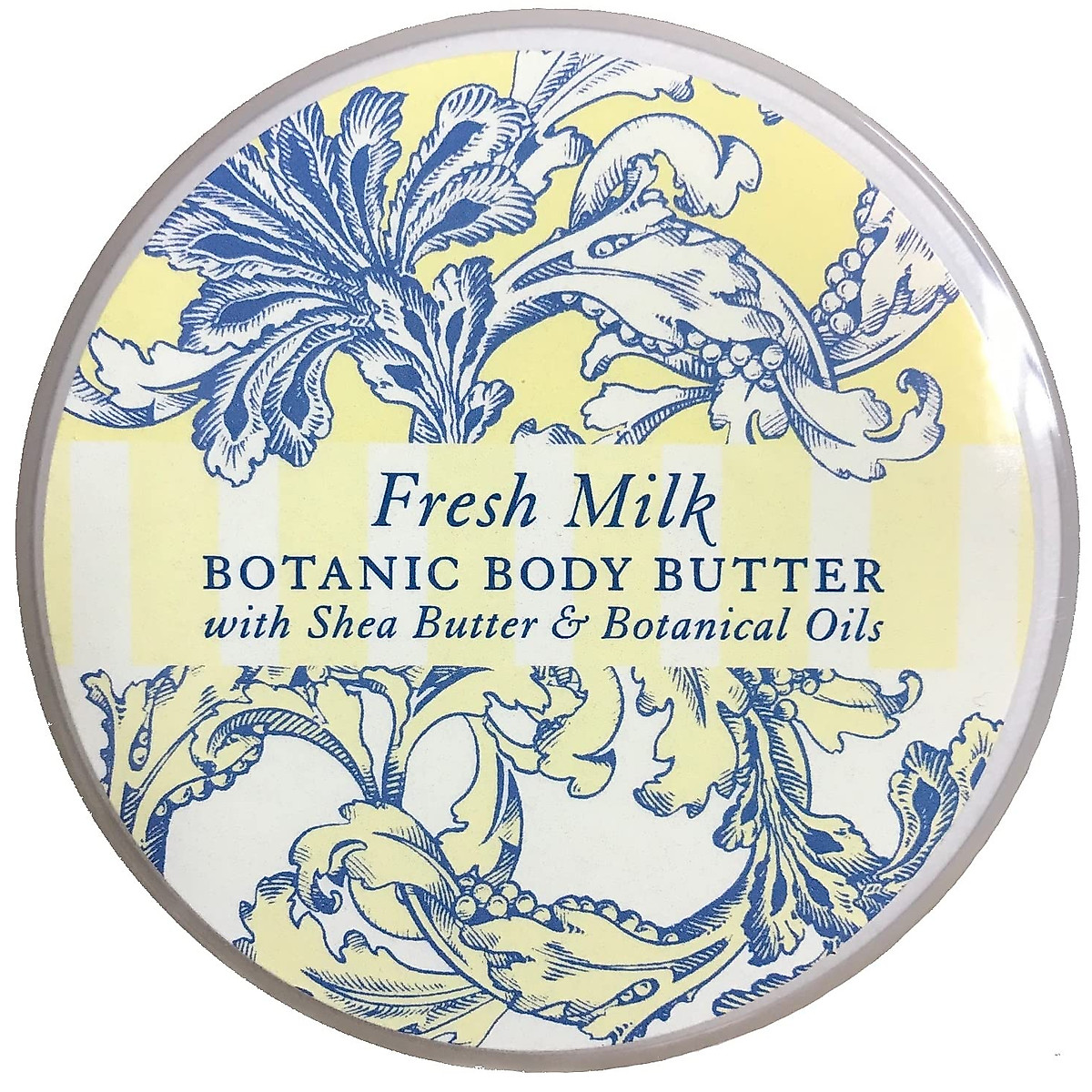 Greenwich Bay Fresh Milk Body Care Spa Quartet - Hand Soap, Lotion, Body Butter, and Soap Bar Square - Luxurious Shea Butter Body Care in Captivating Botanical Scents