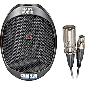 Nady CBM-40X Condenser Boundary Microphone Full Frequency Response For Recording Performances, Interviews, Courtroom Proceedings, Meetings, Conferences.