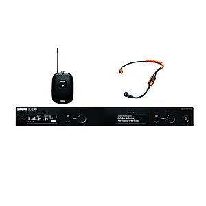 Shure SLXD14D/SM31 Fitness Headset Wireless Microphone System, J52 558-601.575/614-615.800 MHz