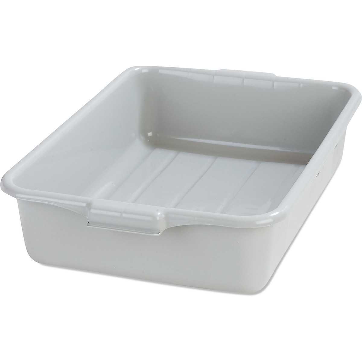 CFS N4401023 Comfort Curve Ergonomic Wash Basin Tote Box, 5" Deep, Gray
