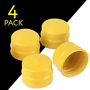 Mission Automotive 4-Pack Axle Cap Bearing Cover - Compatible with John Deere - for Lawn Mower and Lawn Tractor- Compare to M143338 
