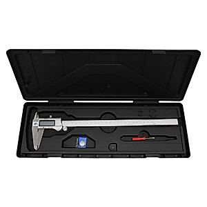 WONDERSUNM Digital Caliper IP54 Waterproof Digital Calipers 0-12inches/0-300mm with Stainless Steel Inch/Metric Conversion Caliper Measuring Tools