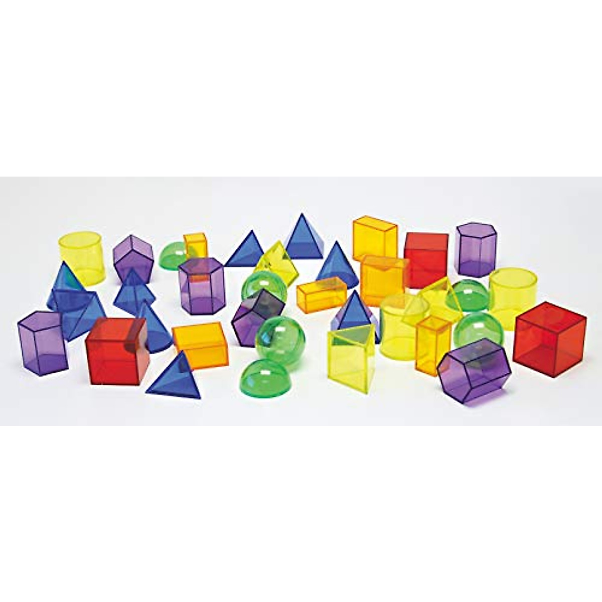 TickiT 9241 Translucent Geometric Shapes (Pack of 36)