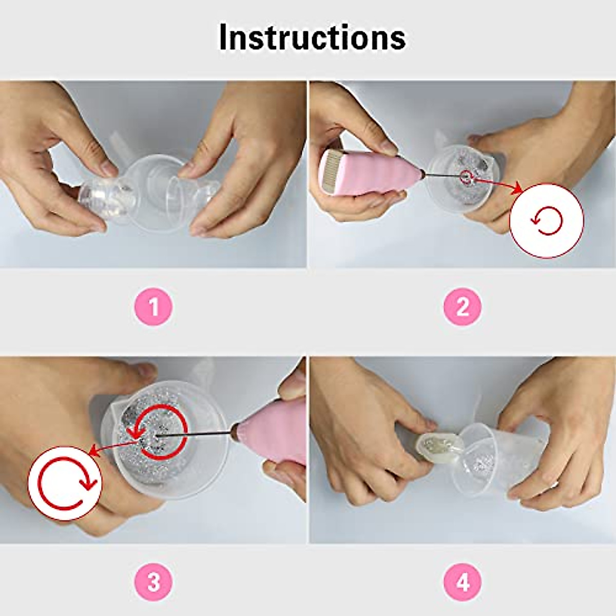 Epoxy Resin Electric Stirrer Hand-held Stainless Steel Drink Mixer Battery Type Resin Mixer Apply to Making DIY Glitter Tumbler Cups