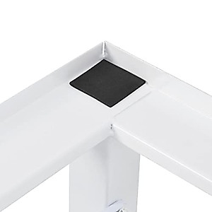 CHARMMA Double washing machine stand,laundry pedestal for washer and dryer with pull-out shelf Raises Your Washer & Dryer,stand steel,Stand Heavy Duty up 440 lb