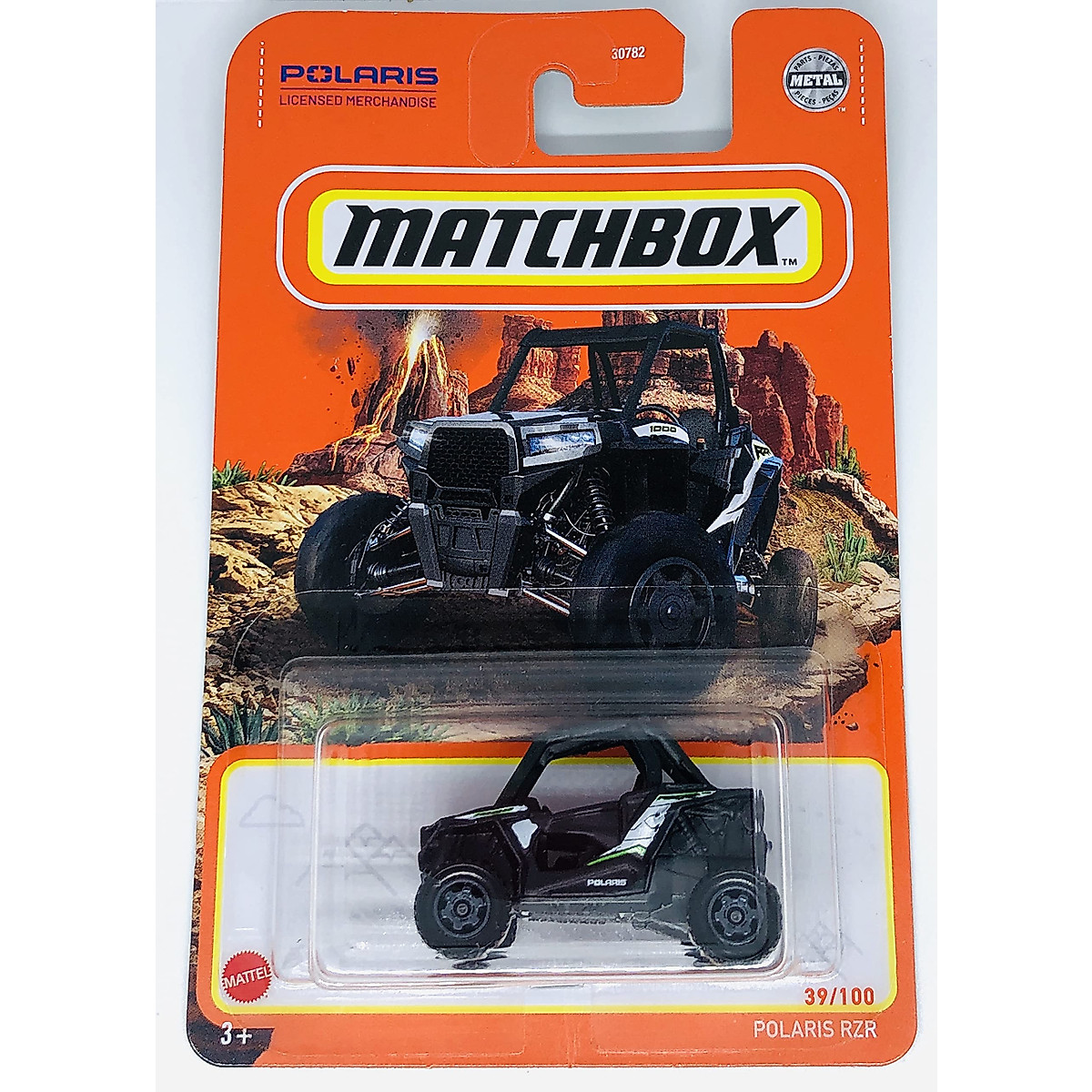Matchbox 2022 - Polaris RZR - Black - 39/100