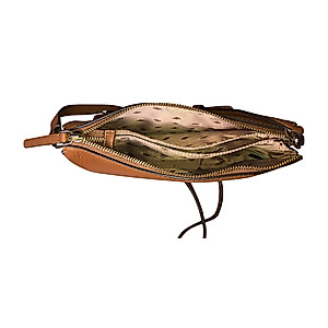 Kate Spade New York Triple Gusset Crossbody, Warm Gingerbread