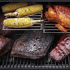 Oklahoma Joe's 5959596W06 Highland Offset Smoker Flex Bracket Kit, Silver