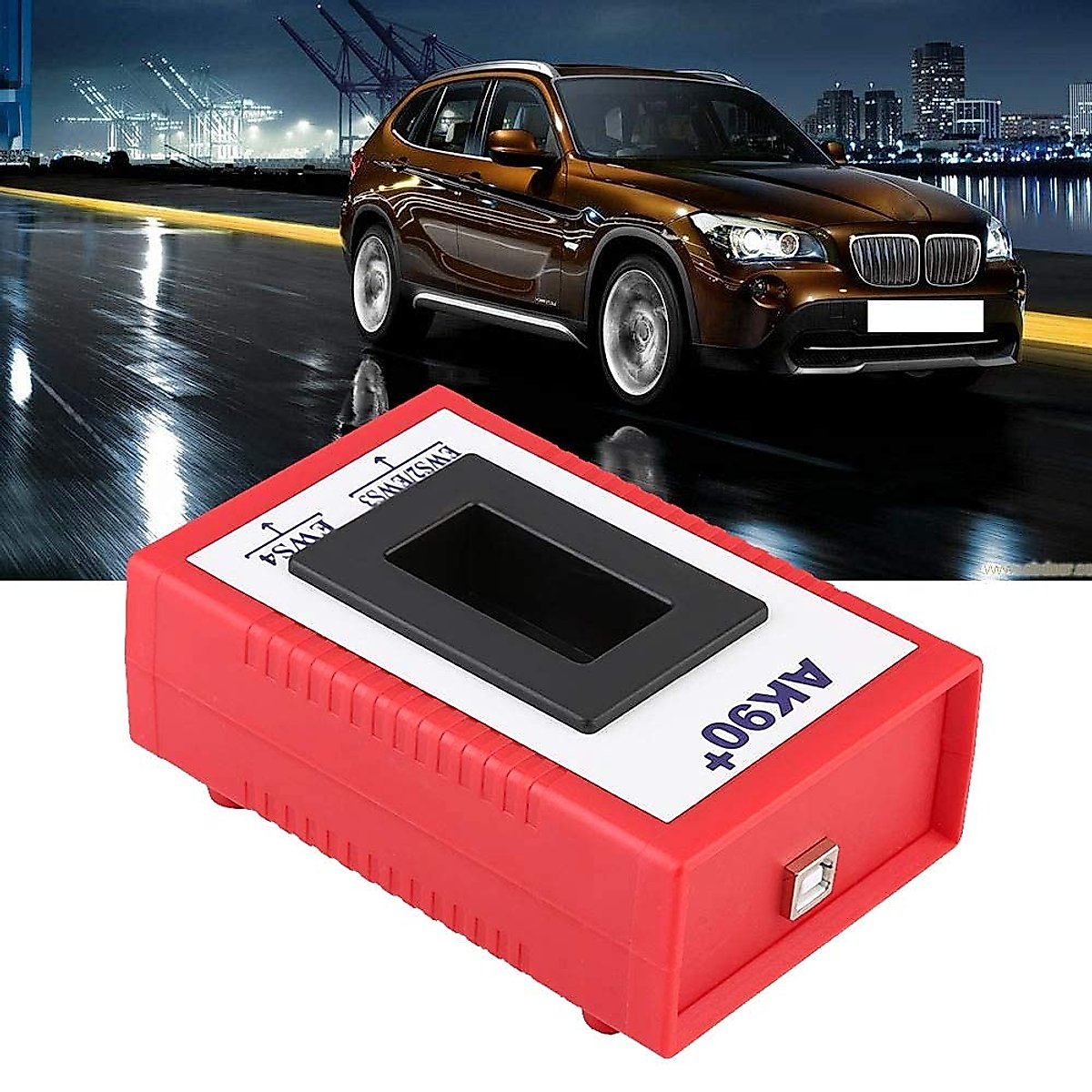 Duokon Ak90 Key Programmer, AK90+ Auto Key Programmer V3.19 Match Diagnostic Tool for AK90 Key-PROG Popular