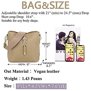 Montana West Mini Crossbody Bags for Women Vegan Leather Cute Bag Purses and Handbags (Tan) MWC-024TAN