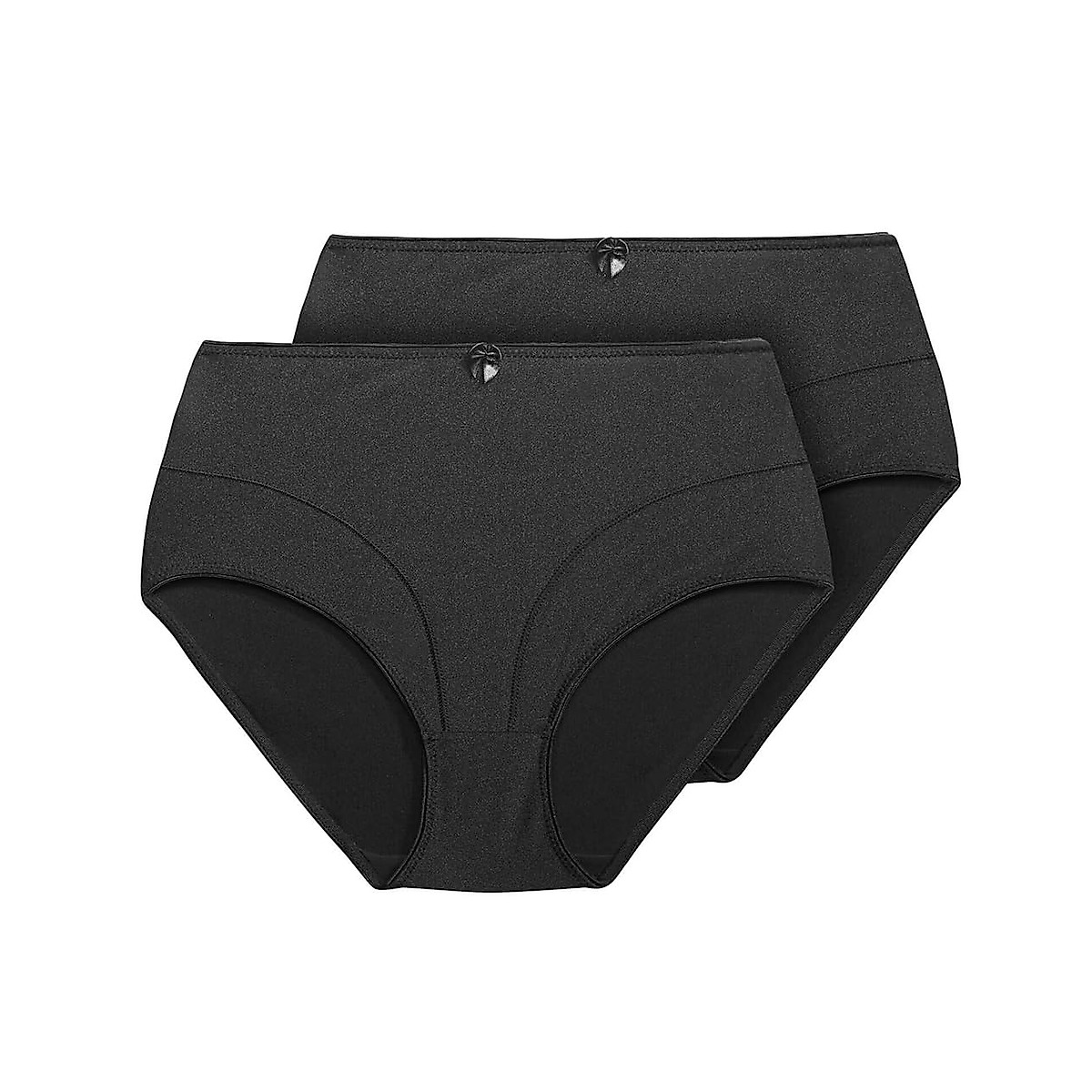 Exquisite Form Control Top Basic Slimming Body Shaper Panties, Medium Control, 2-Pack #51070402A