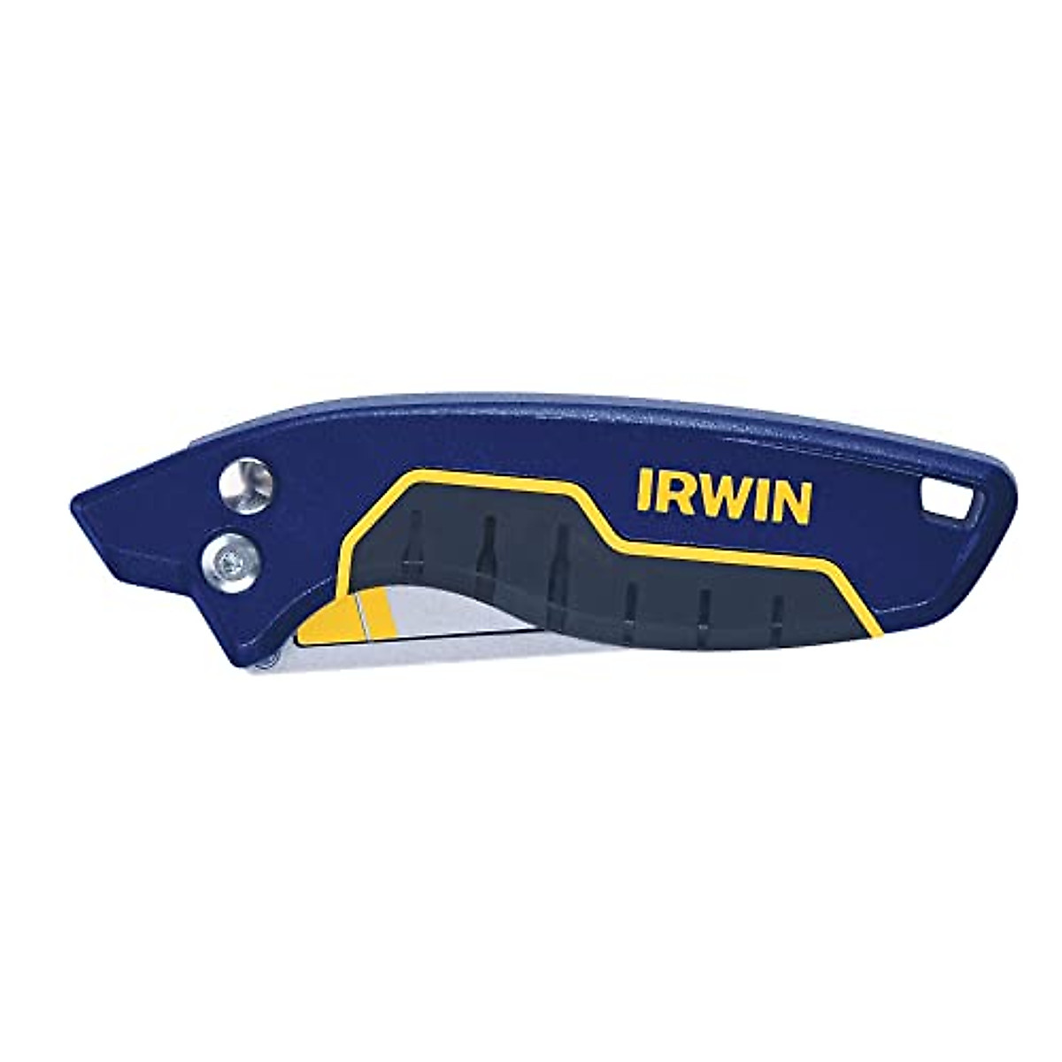 IRWIN Utility Knife, Push And Flip Pro Foldable (IWHT10578)