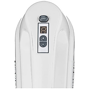 Cuisinart HM-70 Power Advantage 7-Speed Hand Mixer, Silver,White