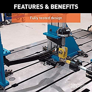 CURT 31028 2-Inch Front Receiver Hitch, Select Jeep Wrangler TJ, Drilling Required