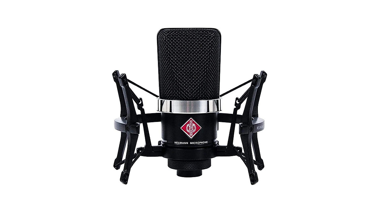 Neumann TLM 102 Black Condenser Mic Studio Set w/ Shock Mount