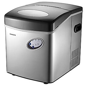 Frigidaire EFIC115 Extra Large Ice Maker, Stainless Steel, 48 lbs per day