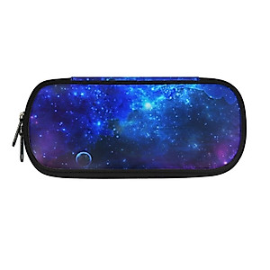 HELLHERO Galaxy Pencil Case Bag Pen Holder School Pencil Box Big Capacity Pen Pouch Marker Cases Multifunction Stationery Organizer for Adults Kids Coin Purse