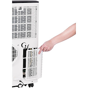 Honeywell Smart WiFi Portable Air Conditioner & Dehumidifier with Alexa Voice Control, Cools Rooms Up to 450 Sq. Ft, Includes Drain Pan & Insulation Tape, HF0CESVWK6