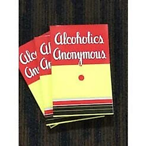 First Edition Softcover Reprint AA Big Book w/Pink Bookcover for Alcoholics Anonymous. You Get The Both AA Big Book 1st Edition Reprint and Pink Zip Up Bookcover.