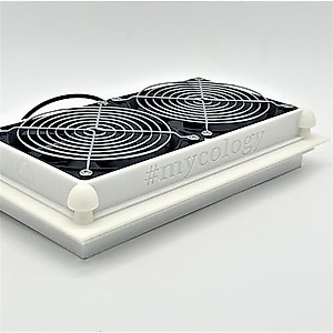 Laminar Flow Hood Air Box Portable Mushroom Grow Kit Mycology Fume Hood Propagation Station