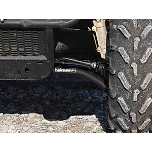 SuperATV High Clearance 2" Forward Offset A-Arms for Polaris Ranger Midsize 570 (2014) - Black